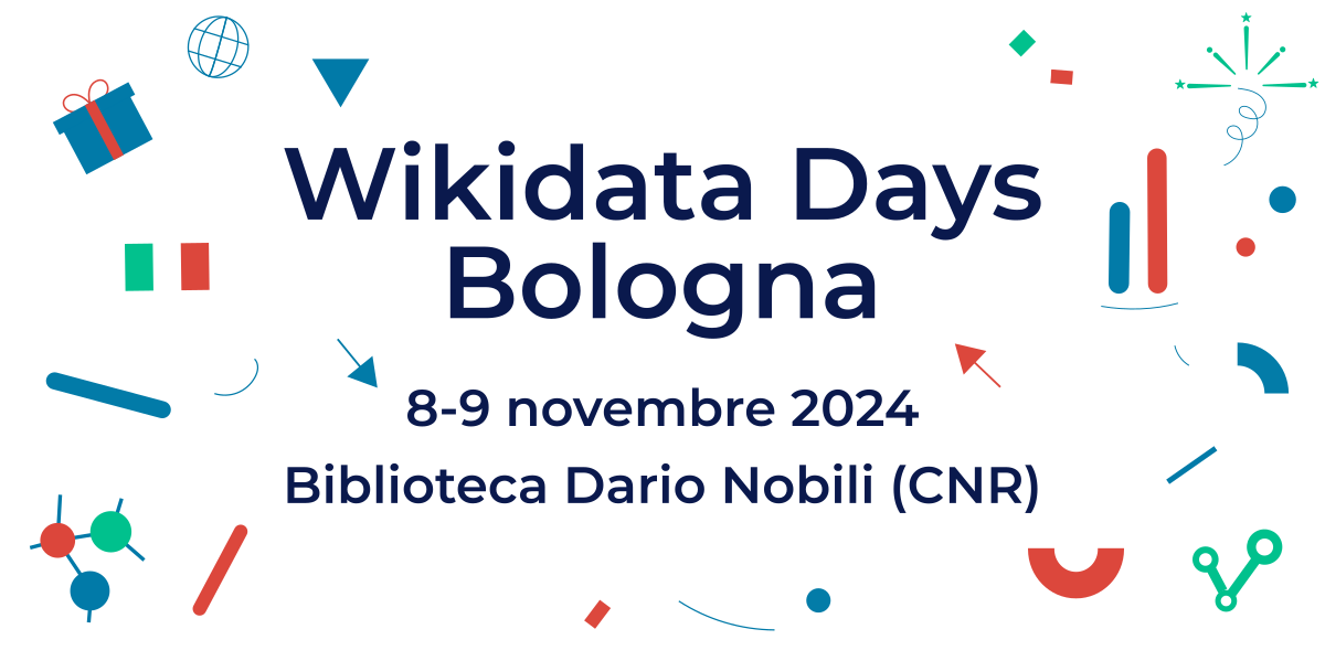 Il programma dei Wikidata Days è online - Wikimedia Italia